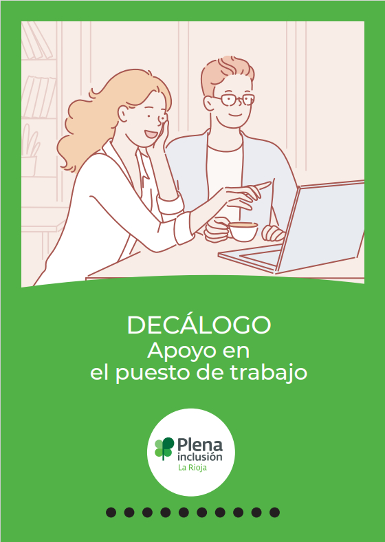 Publicaciones Plena inclusión La Rioja - Decálogo: Apoyo en el puesto ...